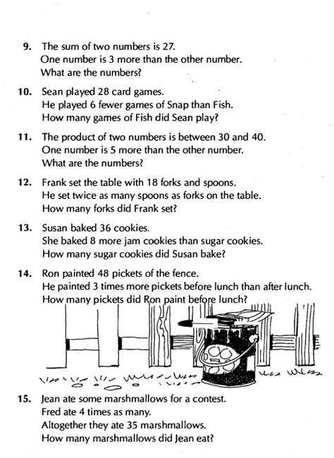 Number Operations Problem Solving Math Problem Solving Problem