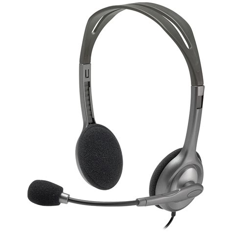 Logitech Stereo Headset H Black Price Specifications Features Croma