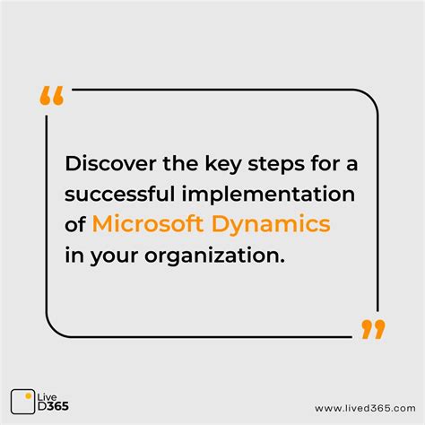 Live D365 On Linkedin Microsoftdynamics Digitaltransformation