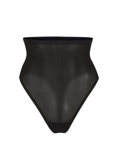 Skims Черные трусы для женщин купить в интернет магазине с доставкой