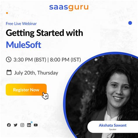 Saasguru On Linkedin Saasguru Salesforce Webinar Mulesoft Digitaltransformation