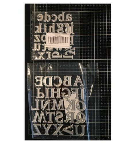 알파벳 로어 소문자 알파벳전쟁 Gowing A Z 대문자 Diy 스텐실 공예 종이 카드 장식 템플릿 티몬