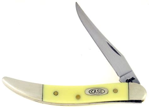 Case Xx Tiny Toothpick Yellow 00091 American Edge Knives