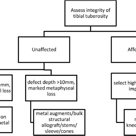Algorithm For Management Of Proximal Tibial Bone Loss Download Scientific Diagram