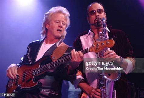 Chris Campbell And Alto Reed Of Bob Segers Silver Bullet Band