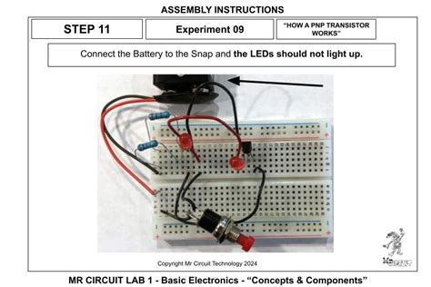 MC Mr Circuit Lab Experiment How A PNP Transistor Works MrCircuitTech