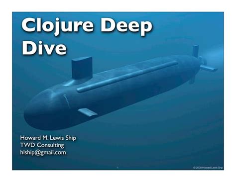 clojure deep dive ppt