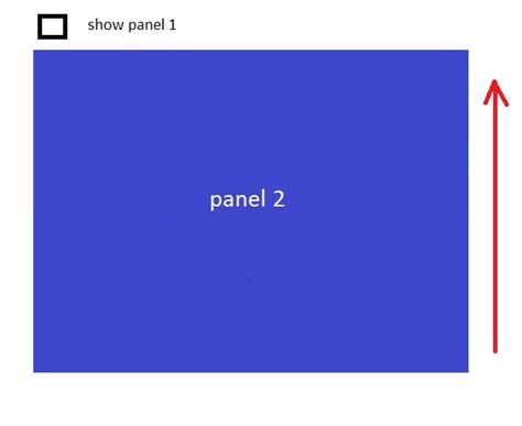 Javafx Auto Resize Panel 2 When Panel 1 Is Not Showing Stack Overflow