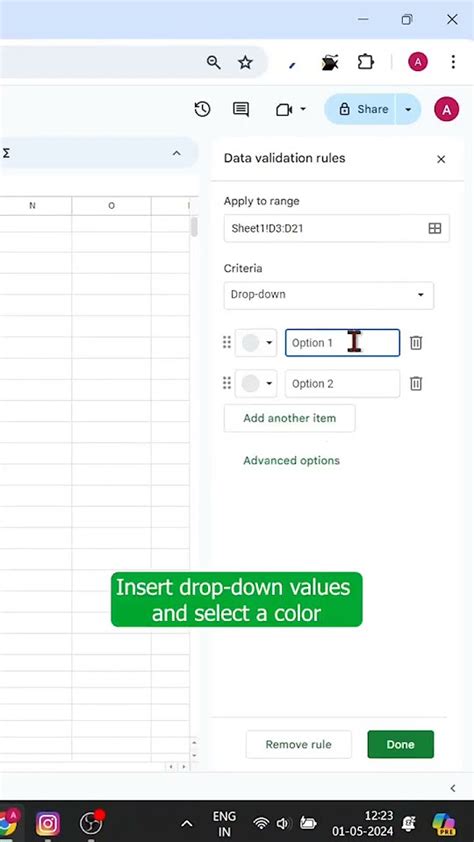 Create Color Coded Drop Downs Computer Knowledge Computerknowledge