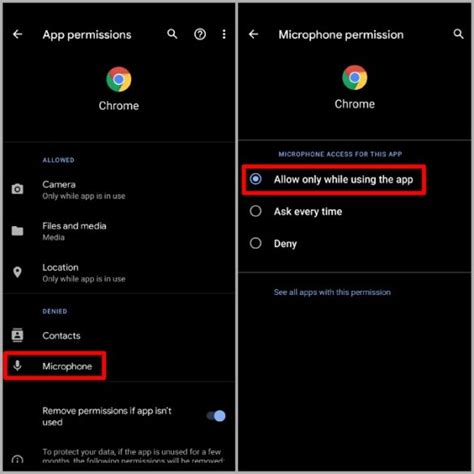 How To Allow Chrome Access To Camera And Microphone On Mobile And Web Techwiser