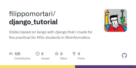 github filippomortari django tutorial slides based on tango with django that i made for the