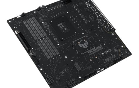 asus s latest tuf gaming b760m btf motherboard hides all connectors on the backside
