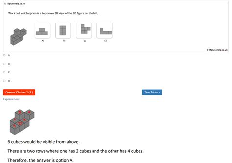 11 Plus Nvr Plan View 3d To 2d Best 11 Plus Online Practice Exams 11 Free Tests Independent