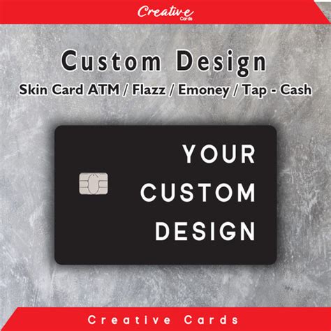 Jual Custom Sticker Kartu Atm Skin Card Custom Vinyl Lam Cold Debit