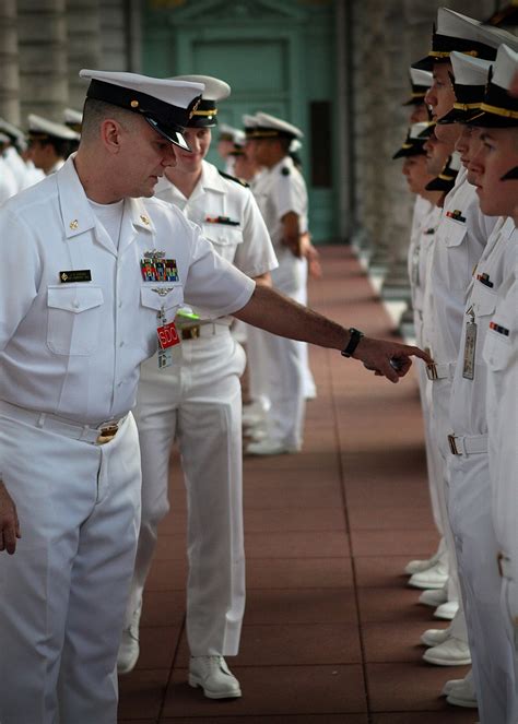 Dvids Images Summer Whites Uniform Inspection