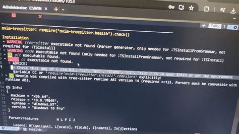 Unable Use Tree Setter Rneovim