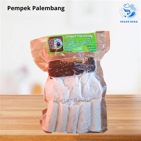 Jual Khusus Area Sumbar Pempek Palembang Isi 10 Mix 400gr Plus Saus
