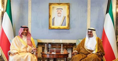 سمو رئيس الوزراء يستقبل وزير الإعلام السعودي بمناسبة زيارته للبلاد