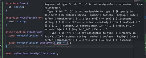 Why Type Of Mongodb Filter Is Not Properly Inferred By Typescript Stack Overflow