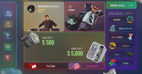 Pause Menu System V2 Main Menu ESX QB FiveM Store