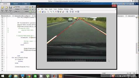 Lane Detection Using Matlab Youtube