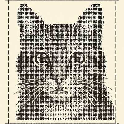 Cat Face Ascii Art
