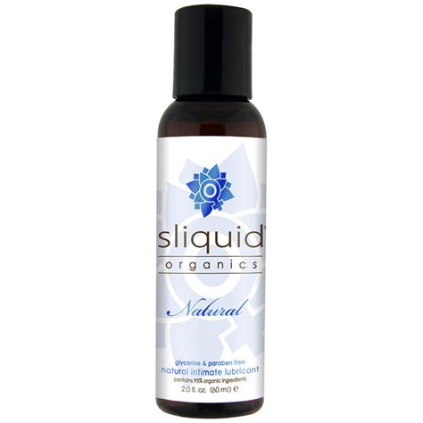 Sliquid Organics Natural Natural Intimate Lubricant Condomsuk