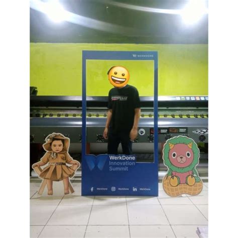 Jual Termurah 1 Hari Jadi Frame Photobooth Ig Yt Fb Acara Weding