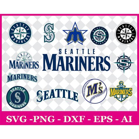 Seattle Mariners Svg Bundle Seattle Mariners Logo Svg Bundl Inspire Uplift