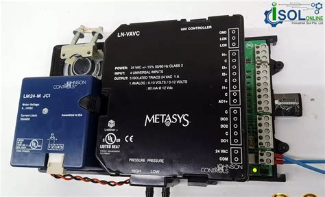 Johnson Controls Ln Vavc 0 Metasys Vav And Vvt Programmable Controller Lm24 M Jci Industrial Sol