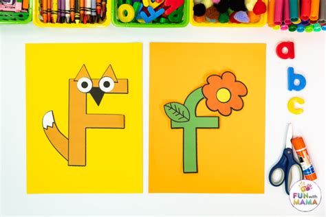 Alphabet Crafts Fun With Mama