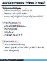 CIVL 311 Module 1 Consolidation Parts 2 And 3 2022 Pdf Learning
