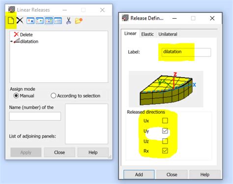 How To Define Dilatation Along Common Edge Of Panels In Robot Structural Analysis