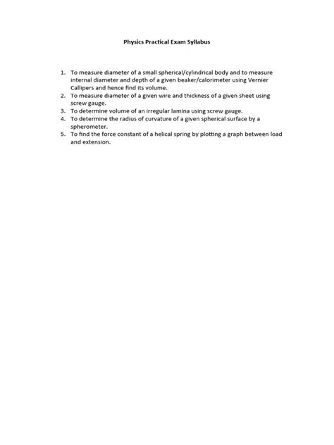 Class 11 Physics Practical Pdf