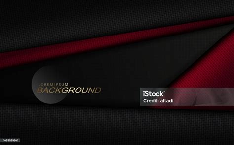 기하학적 배경 빨간색과 검은색의 질감 있는 기울어진 커튼 1위에 대한 스톡 벡터 아트 및 기타 이미지 1위 가리기 검은색 Istock
