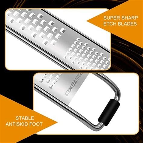 듀얼 스텐 치즈 초콜릿 레몬 그레이터 그라인더 슬라이서 갈이 커터 채칼 강판 치즈칼 커터기 나이프 커팅 티몬