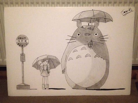 My Neighbor Totoro Drawing At PaintingValley Com Explore Collection