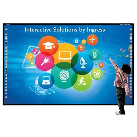 Ingress Interactive Smart Board Fx 85 85 Saatvik Communication