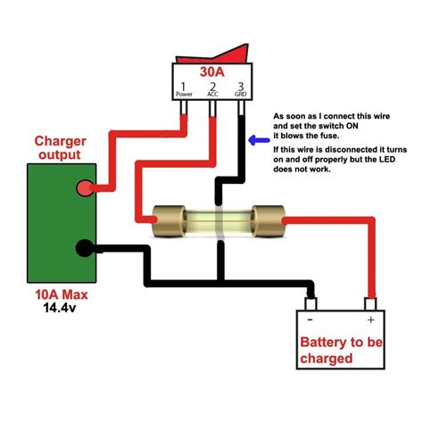 Wiring A 12v Lighted Toggle Switch Shelly Lighting