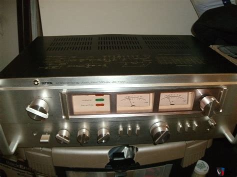Setton Amplifier 00 Model Integrated Needs Repair For Sale Us Audio