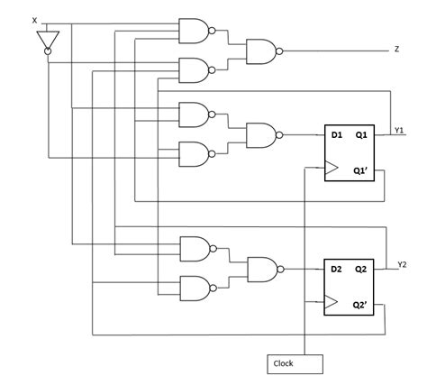 Solved 1 Analyze Following Synchronous Sequential Circuit