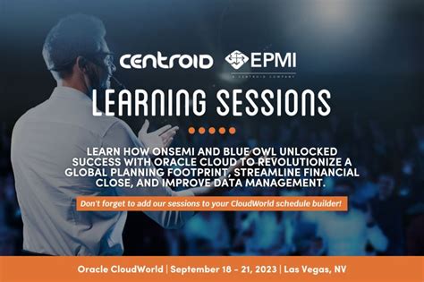 Centroid Systems On Linkedin Cloudworld Learningsession Oraclecloud Datamanagement
