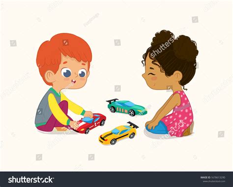 Niños Compartiendo Más De 32943 Ilustraciones Y Dibujos De Stock Con