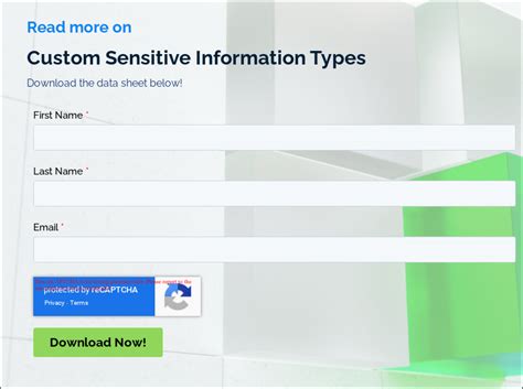 Create Custom Sensitive Information Types Reinforce Your Data Security