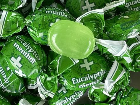 Roshen Menthol Eucalyptus Flavor Refreshing Candies Candy Sweets
