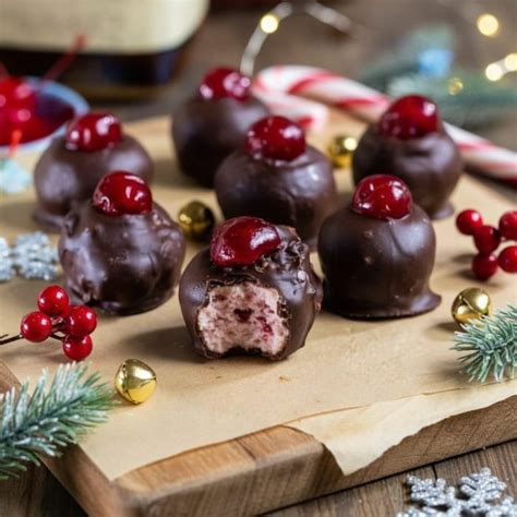 Cherry Bourbon Balls