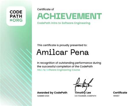 Amilcar Pena On Linkedin Codepath Softwareengineering Python Pythonprogramming