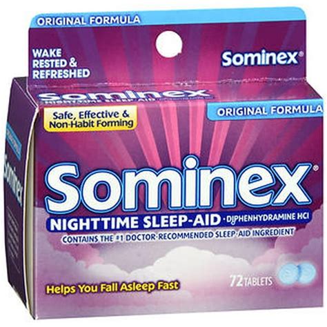 Sominex Nighttime Sleep Aid Tablets 32 Count Hsafsa Eligible