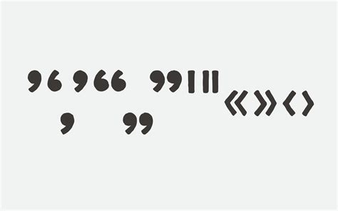 PunctuationPart Quotes Society Of Fonts