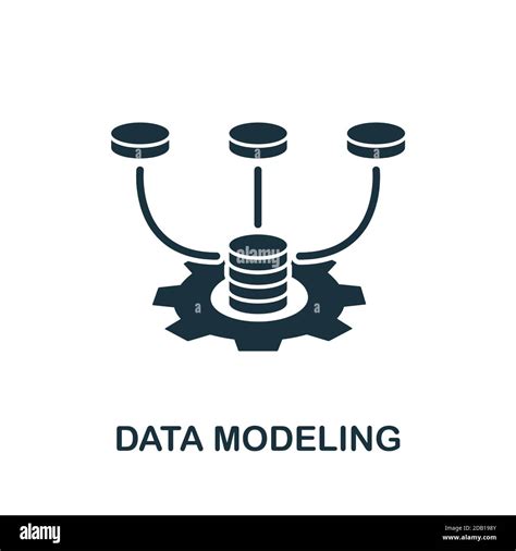 Data Modeling Icon Simple Element From Website Development Collection Filled Data Modeling
